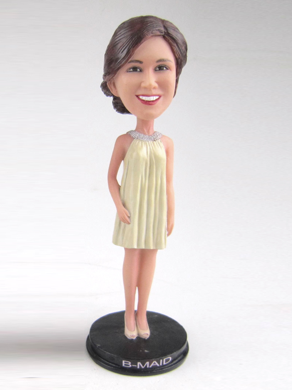 Female barmaid bobblehead 4316 | Custom Bobbleheads & Group Orders ...