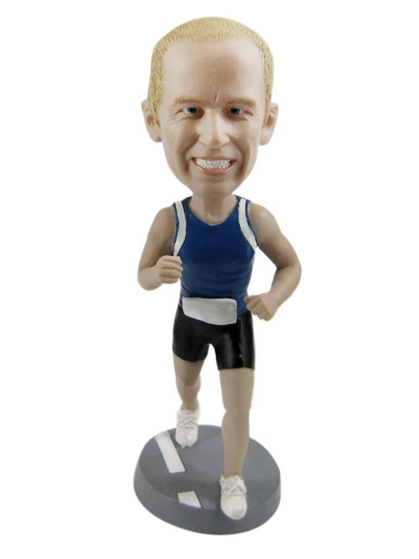 Male runner bobblehead 1407 | Custom Bobbleheads & Group Orders ...